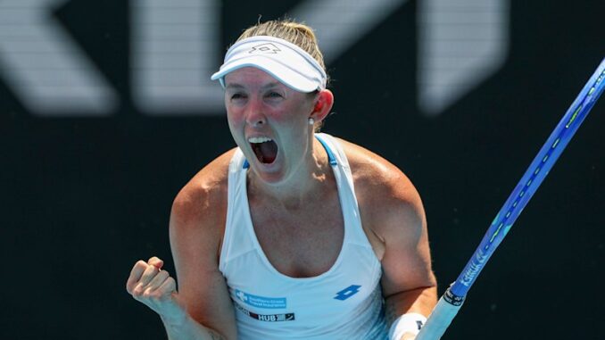 Rival Storm was ranked 327 places higher than her. She won anyway ...