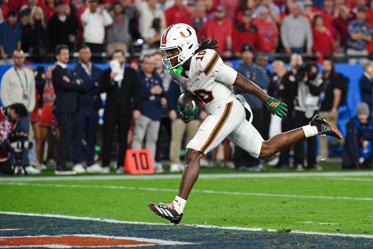 Miami vs. Predictions Indiana: FanDuel Malachi Toney Anytime TD Odds ...