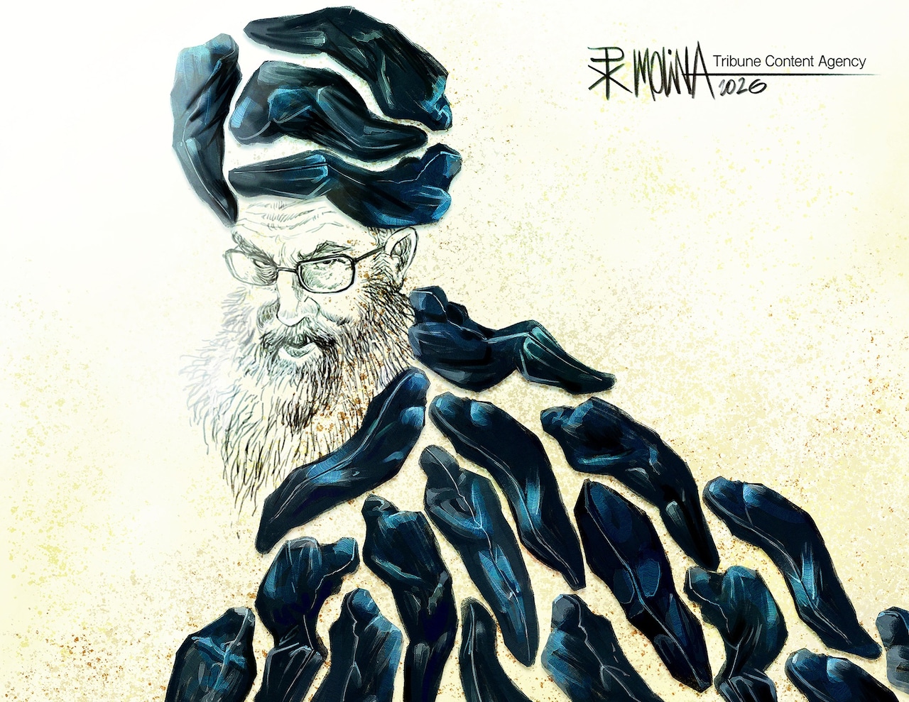 Iran protests, ICE in Minnesota, Fed independence: Editorial cartoons ...