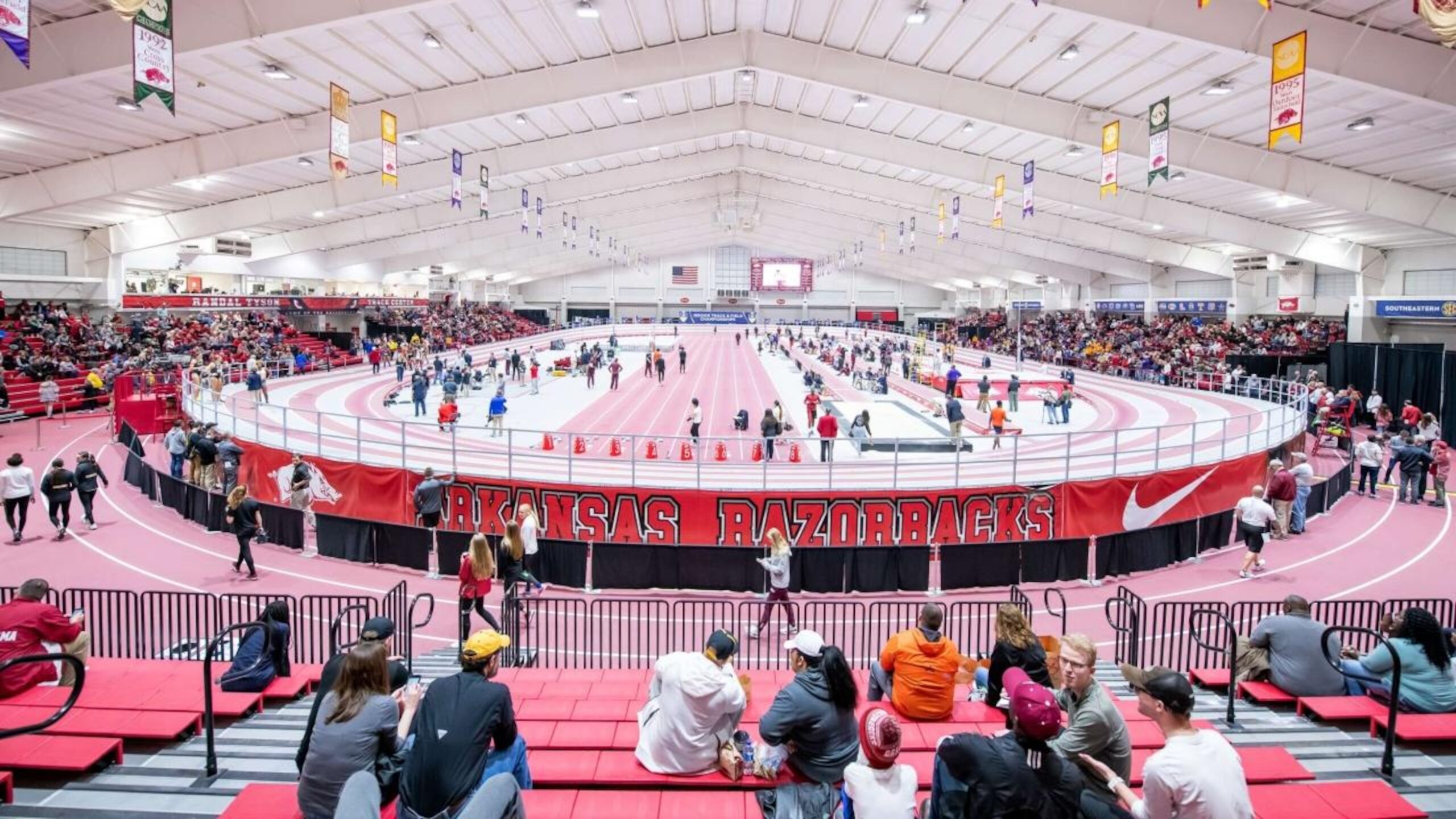 Every NCAA championship is set on Arkansas' indoor track - Veritas News