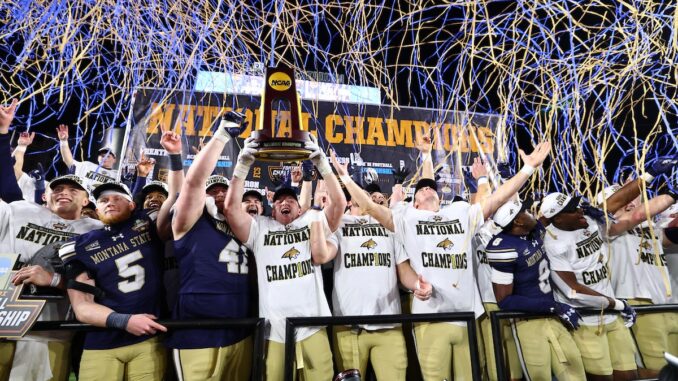 Montana State won the 2025-26 FCS Football National Championship in an ...