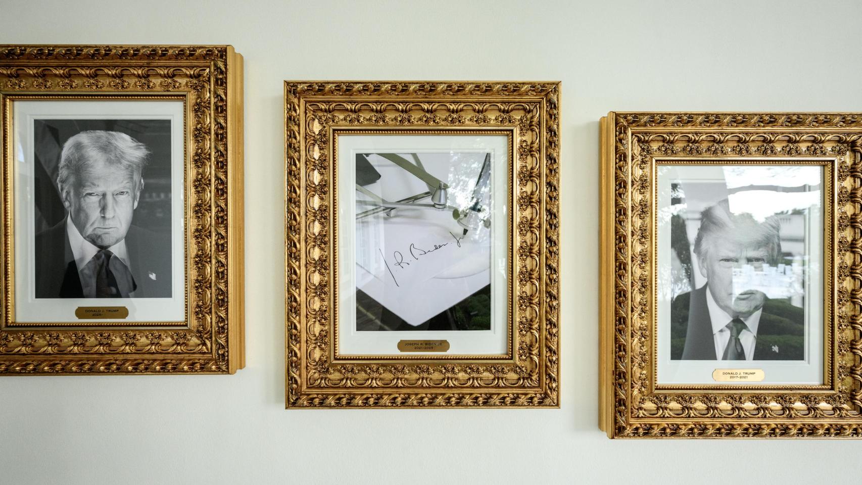 The White House photo of the Democrat was ordered to be replaced with a ...