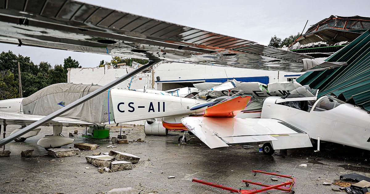 Wind speed of 208.8 km/h in bright light: Impact of depression Kristin ...