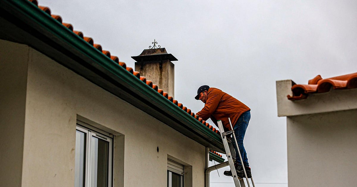 Recovery efforts in Leiria after depression Kristin: see pictures ...