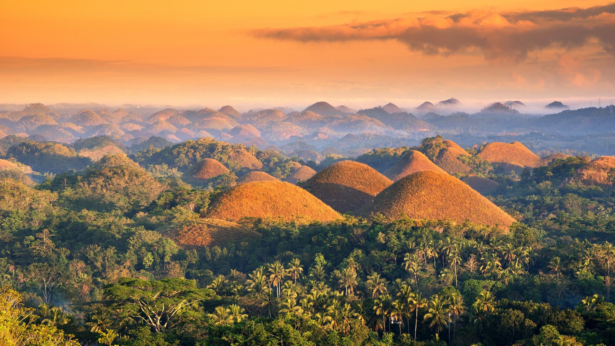 Chocolate Hills: The color-changing hills of the Philippines that ...