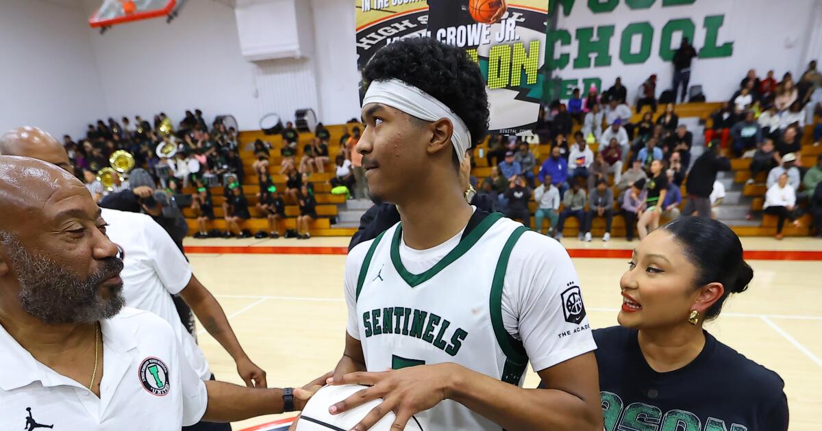 Senior guard Jason Crowe Jr. from Inglewood High becomes California's ...